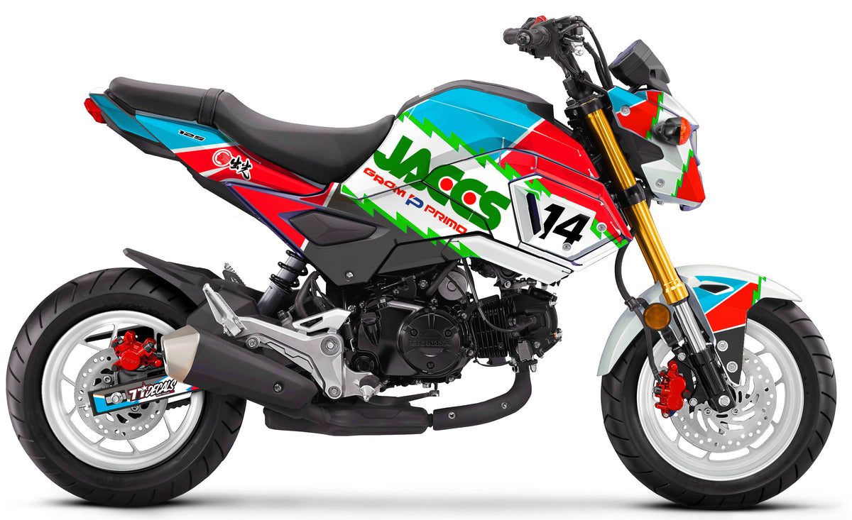 Grom 2017-2020 JTCC Racing (Alternative) Theme – SEVENTY SEVEN DECALS LLC