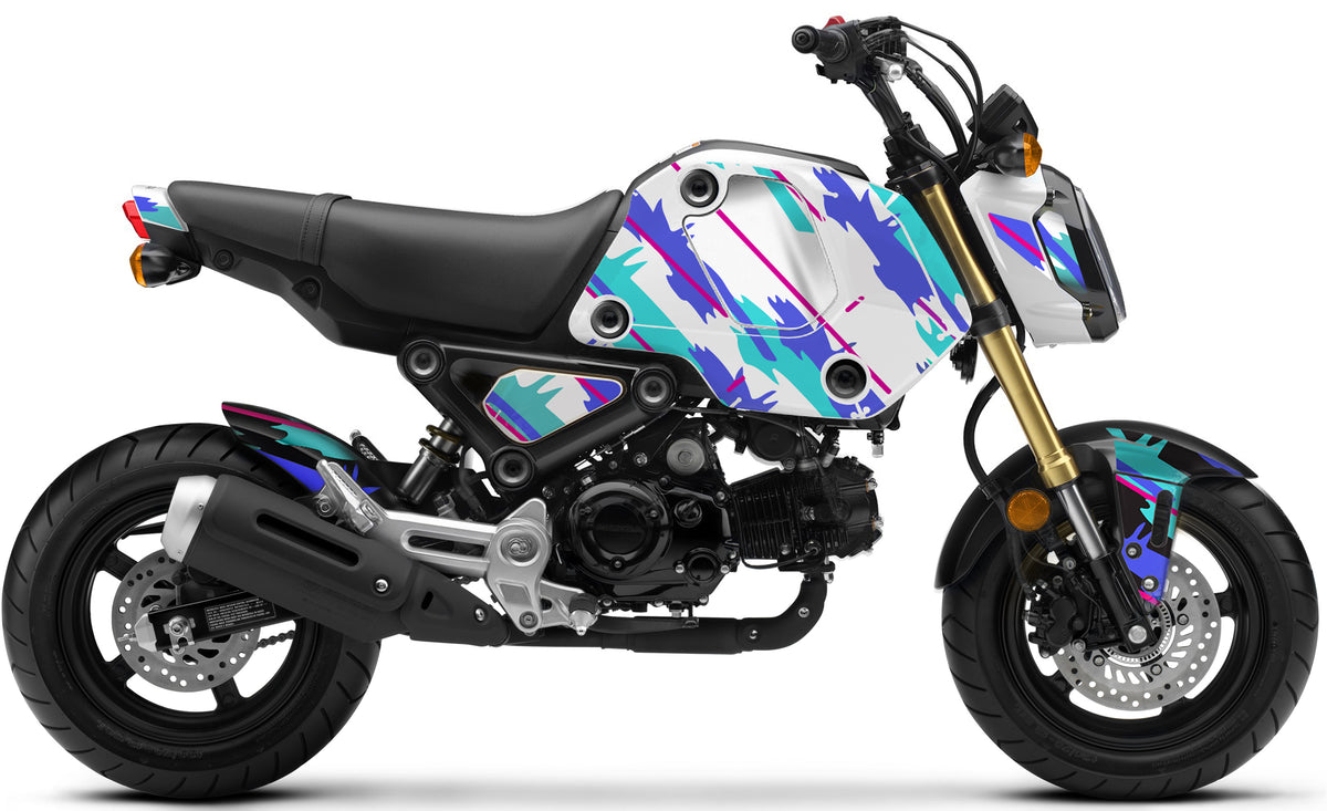 Grom 2021-2024 Oil Splash (White) Theme – SEVENTY SEVEN DECALS LLC