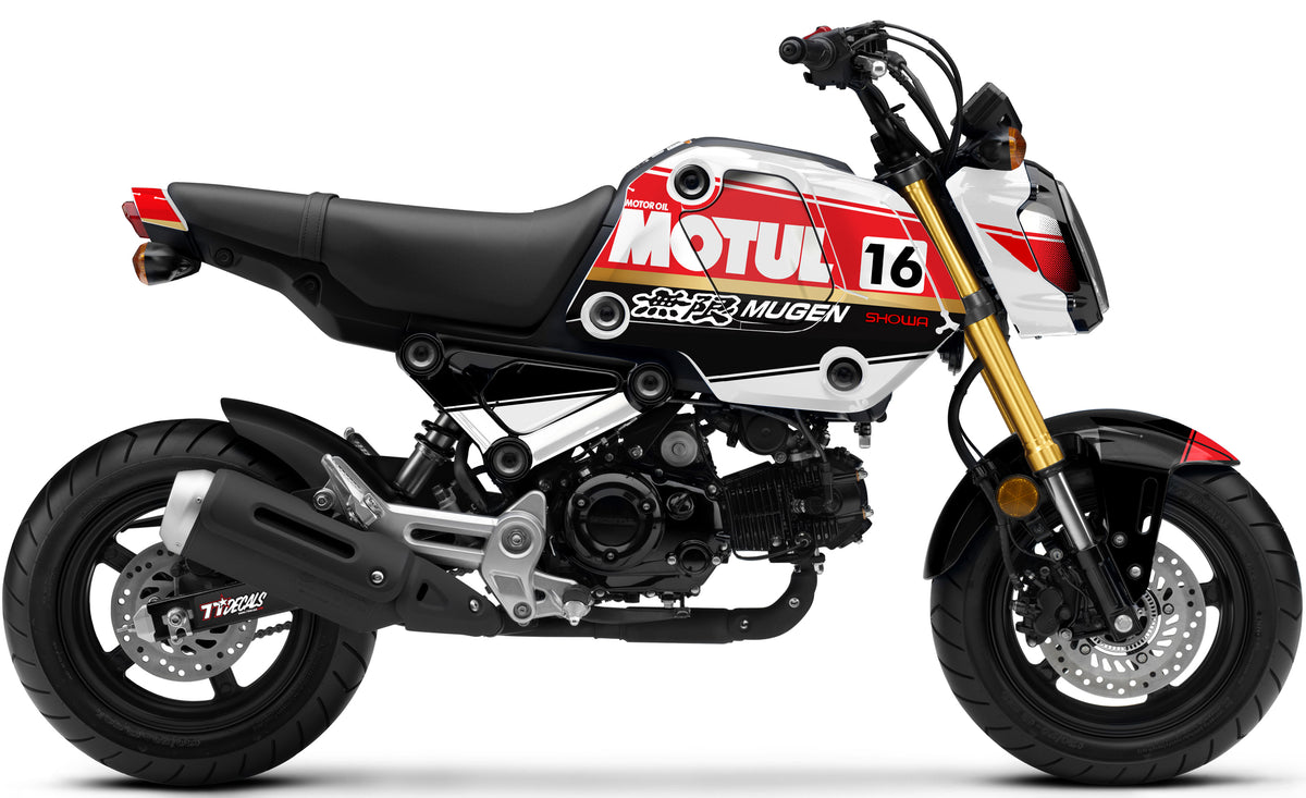 Grom 2021-2024 Motul Racing Theme – SEVENTY SEVEN DECALS LLC