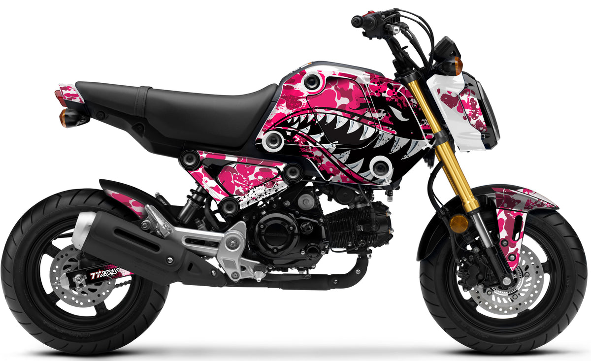Grom 2021-2024 The Shark (Pink Camo) Theme – SEVENTY SEVEN DECALS LLC