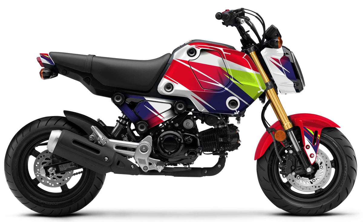 Grom 2021-2024 Retro Racer SP (Red) Theme – SEVENTY SEVEN DECALS LLC