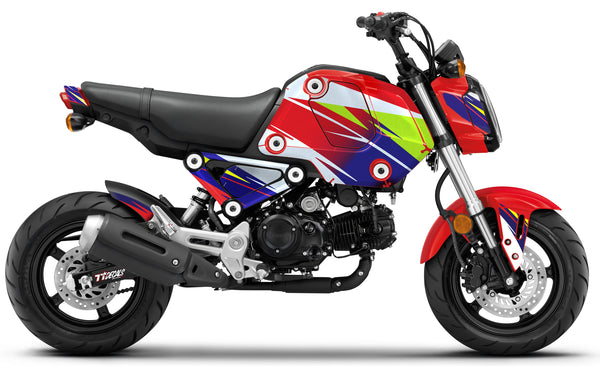 Grom 2021-2024 Retro Racer SP (Red) Theme – SEVENTY SEVEN DECALS LLC