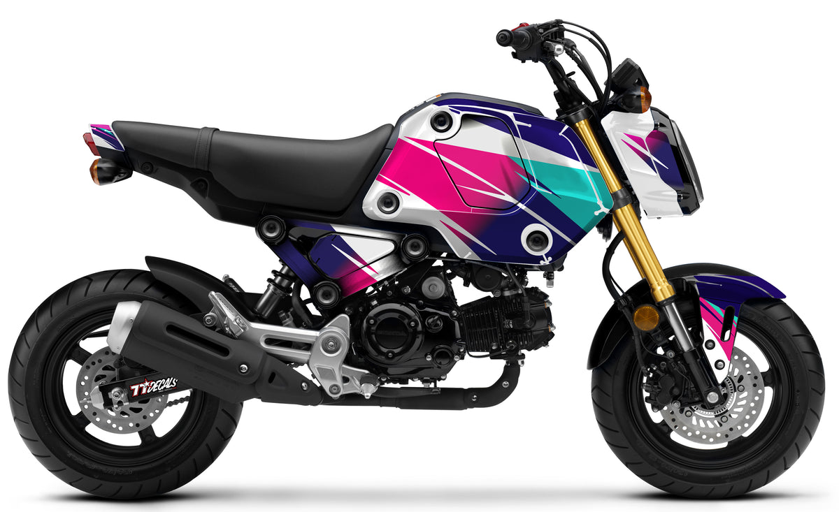 Grom 2021-2024 Retro Racer SE Theme – SEVENTY SEVEN DECALS LLC