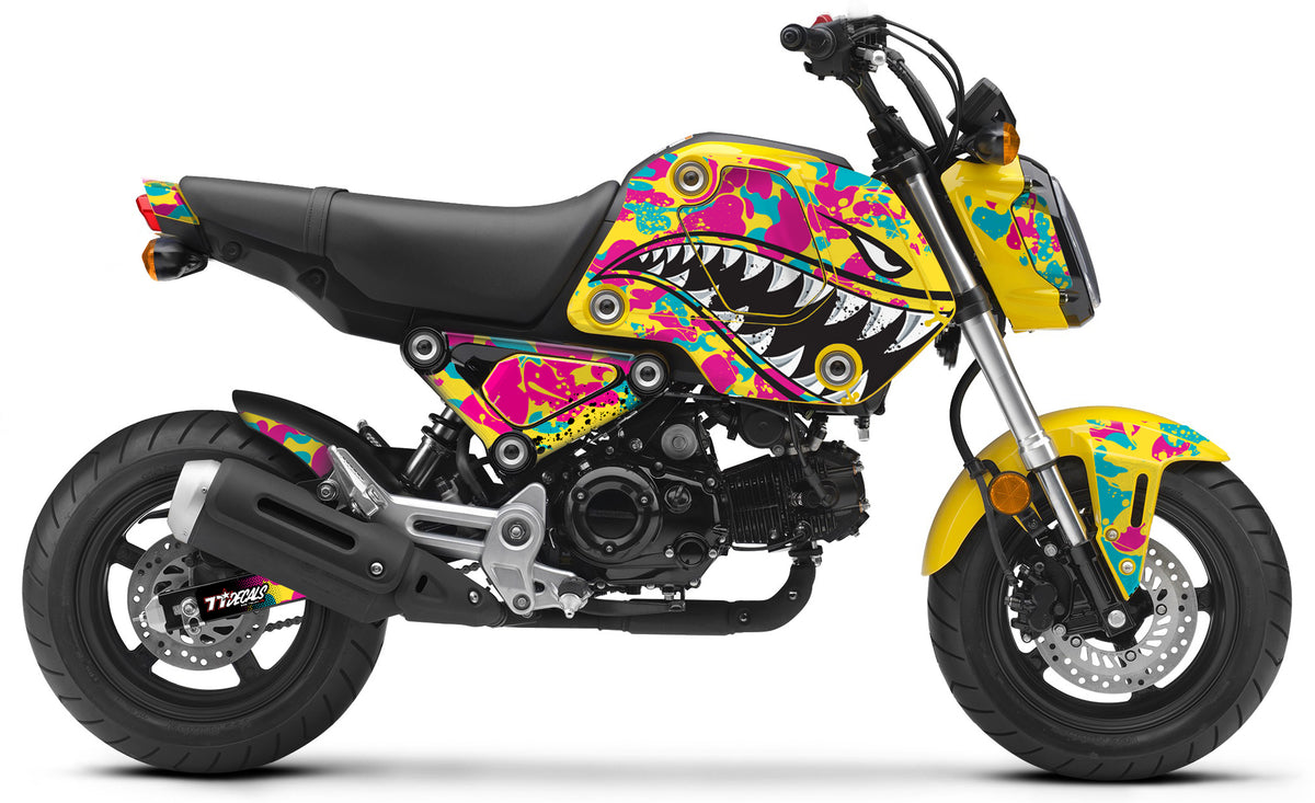 Grom 2021-2024 The Shark (Unicorn Camo) Theme – SEVENTY SEVEN DECALS LLC