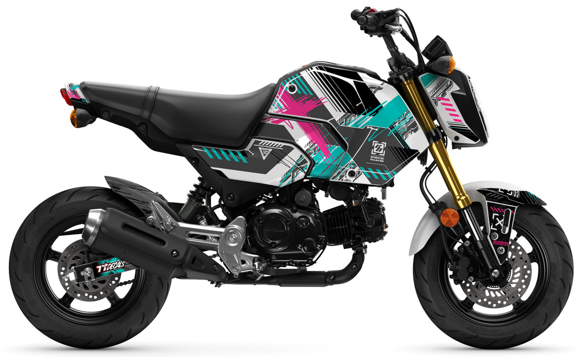 Grom 2025-2026 "Type X" (White) Theme – SEVENTY SEVEN DECALS LLC