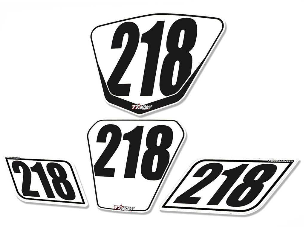 CBR1000RR 2012-2016 Race Numberplate Set – SEVENTY SEVEN DECALS LLC