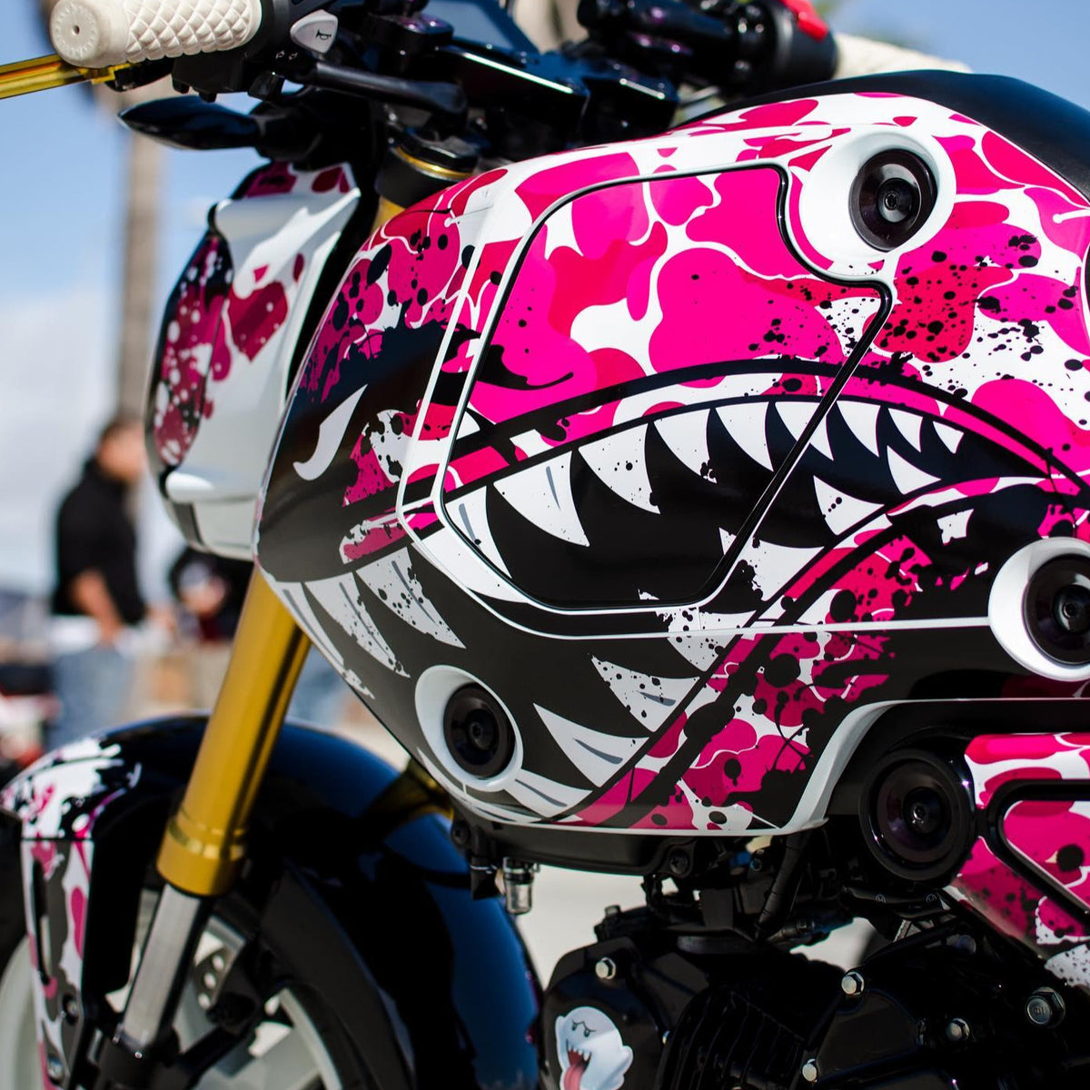 Grom 2021-2024 The Shark (Pink Camo) Theme – SEVENTY SEVEN DECALS LLC