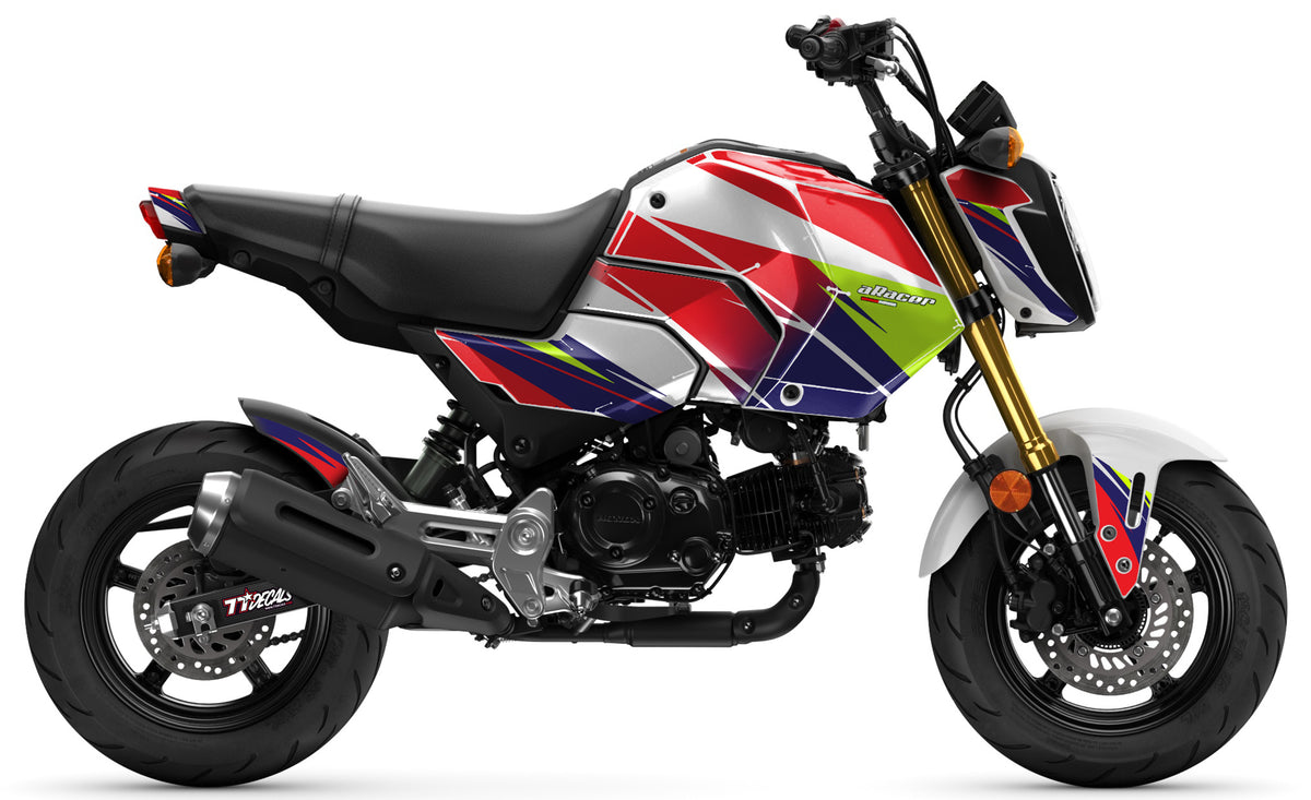 Grom 2025-2026 Retro Racer SP Theme – SEVENTY SEVEN DECALS LLC