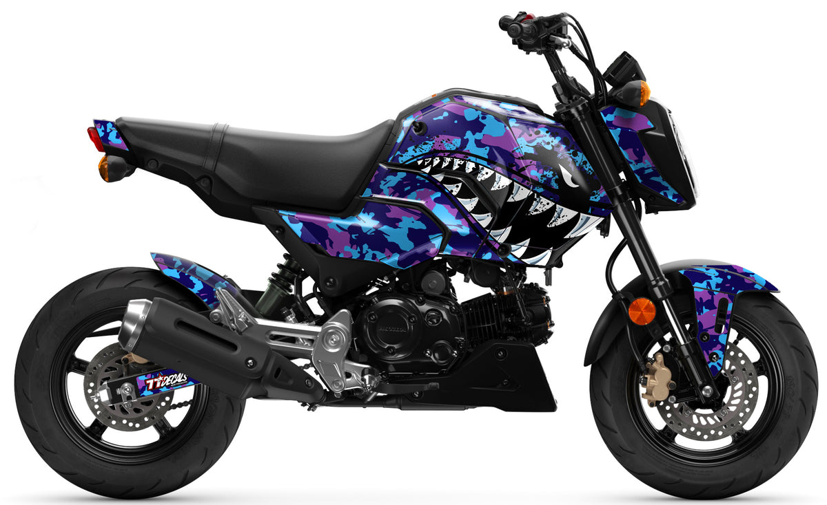 Grom 2025-2026 Riptide Camo Theme – SEVENTY SEVEN DECALS LLC