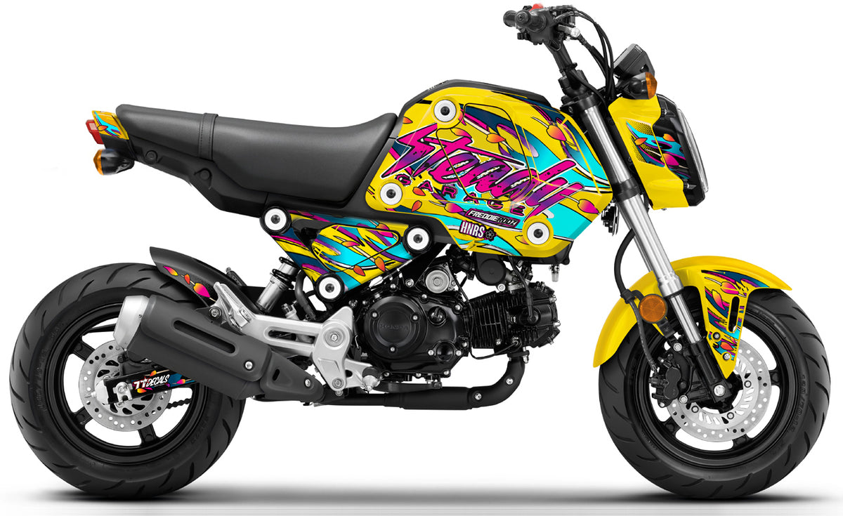 Grom 2021-2024 G-Style II (Yellow) Theme – SEVENTY SEVEN DECALS LLC