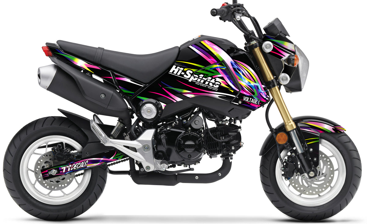 Grom 2013-2016 Hi Spirits Theme – SEVENTY SEVEN DECALS LLC