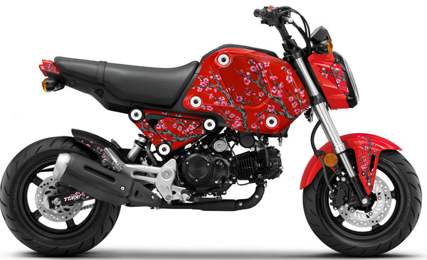 Grom 2021-2024 Cherry Blossom (Red) Theme – SEVENTY SEVEN DECALS LLC