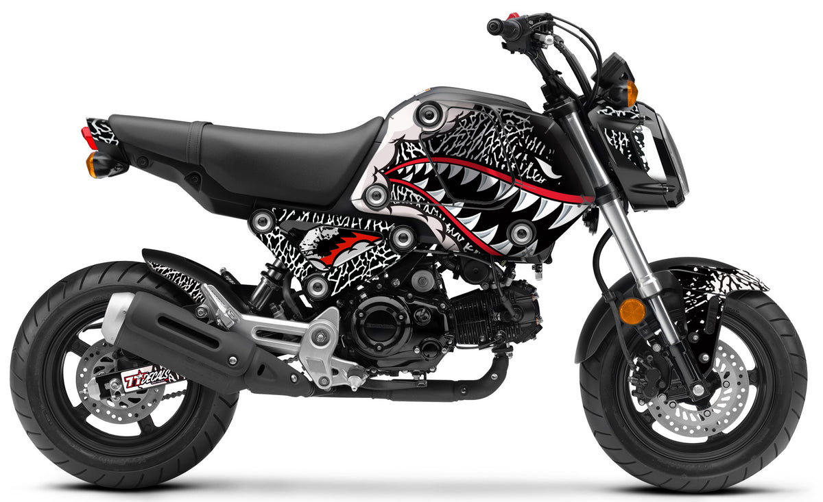 Grom 2021-2024 The Shark (Black) Theme – SEVENTY SEVEN DECALS LLC