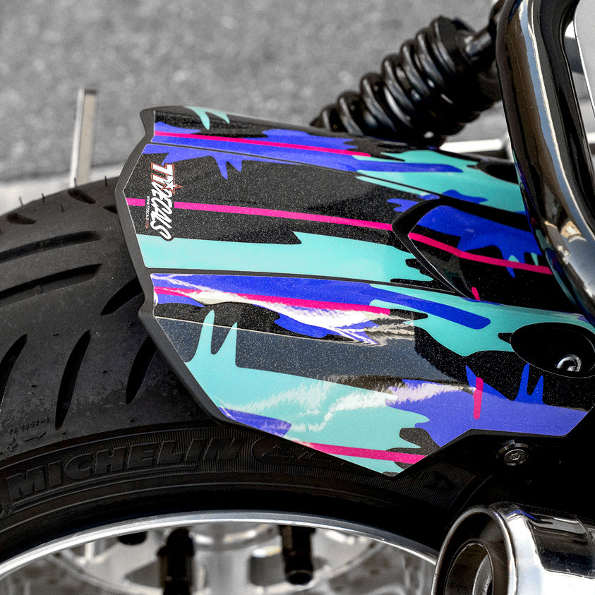 Ruckus GY6 Fatty Tire Huger Rear Fender Graphics – SEVENTY SEVEN DECALS LLC