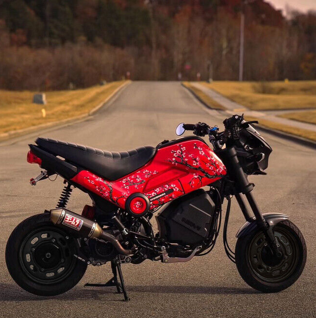 Navi 2022-2025 Cherry Blossom (Red) Theme – SEVENTY SEVEN DECALS LLC