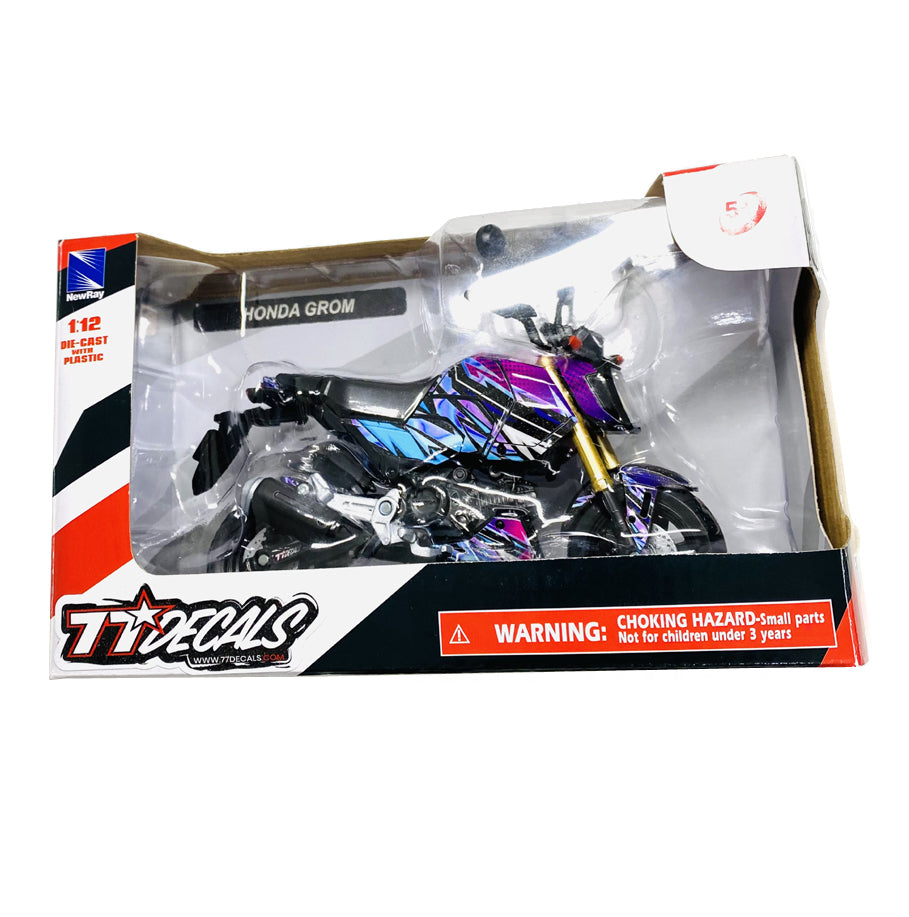 1:12 Scale Grom 2025-2026 Graphics Kit + Model – SEVENTY SEVEN DECALS LLC