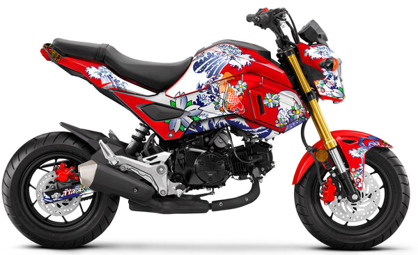 Grom 2017-2020 Yakuza (Red) Theme – SEVENTY SEVEN DECALS LLC