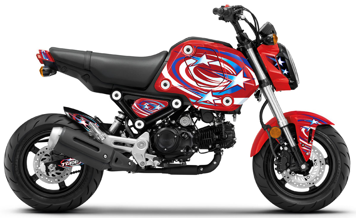 Grom 2021-2024 Tornado (Red) Theme – SEVENTY SEVEN DECALS LLC