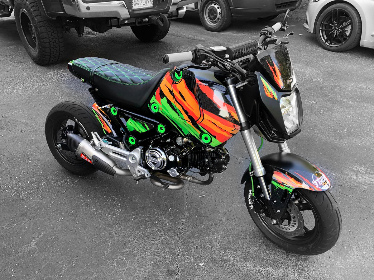 Grom 2021-2024 Tear Aesthetics Orange/Green Theme – SEVENTY SEVEN ...